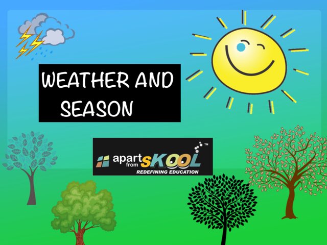 Weather And Season Free Activities online for kids in 1st grade by ...