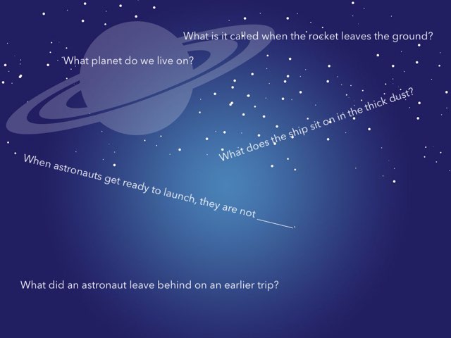 Outer Space Free Activities online for kids in 3rd grade by TJ O'Hara