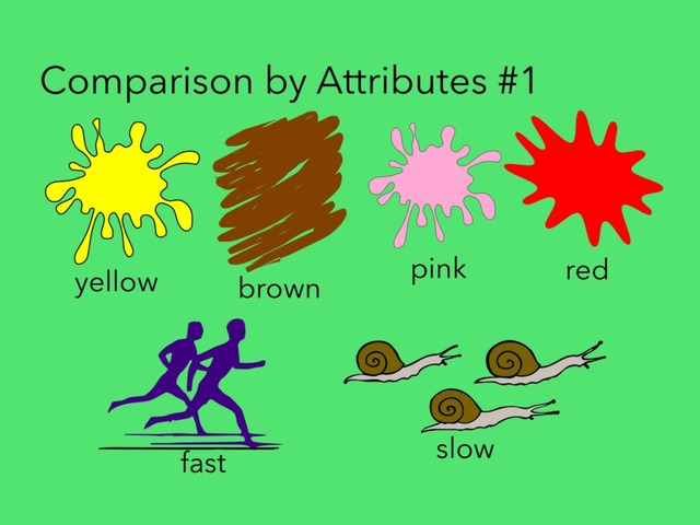 Comparison By Attributes #1 Free Activities online for kids in 2nd ...