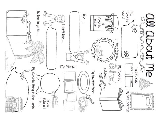 All About Me Free Activities online for kids in 5th grade by Mrs Savourat