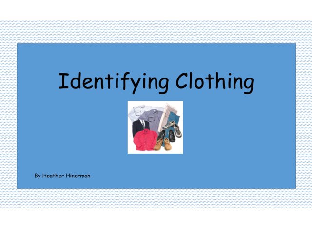 Identifying clothing Free Games | Activities | Puzzles | Online for ...