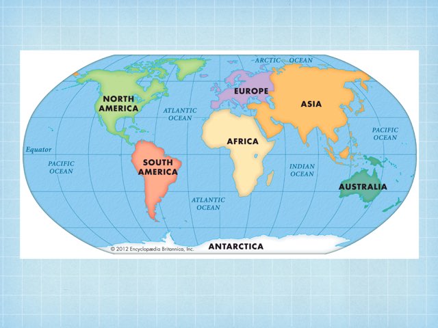 Continent and Oceans Puzzle Free Activities online for kids in 4th ...