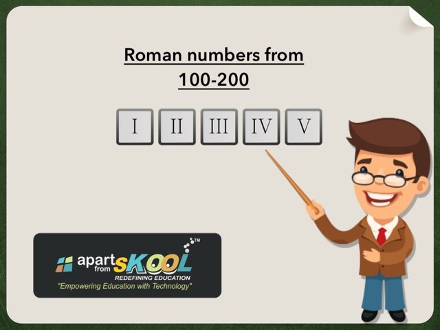 Roman Numbers Free Activities online for kids in Kindergarten by apart ...