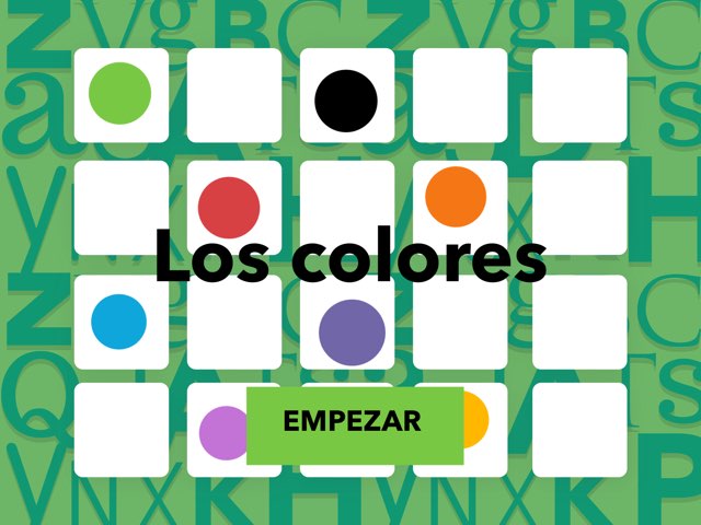 Los Colores Juegos online gratis para niños en preescolar por Javier ...