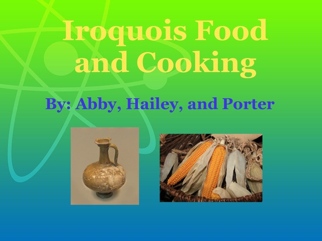 4S Iroquois Food and Cooking Free Activities online for kids in 4th ...