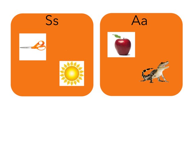 S And A Sound Sort Free Games online for kids in Nursery by Catrina ...