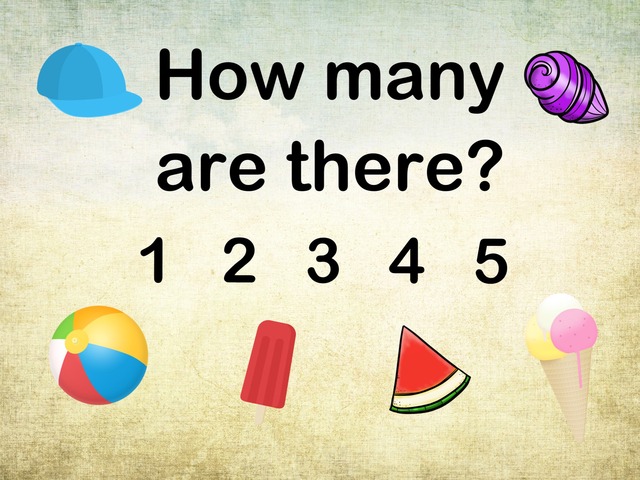 TinyTap | How many are there? (1 to 5) | Math