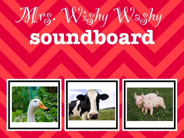 Mrs. Wishy Washy Free Games online for kids in Nursery by Allison Miller