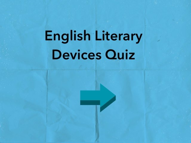 English Literary devices Quiz Free Activities online for kids in 7th ...