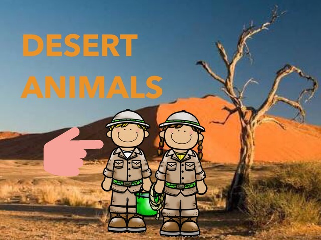 Desert Animals Free Games online for kids in Pre-K by Coordenação ...