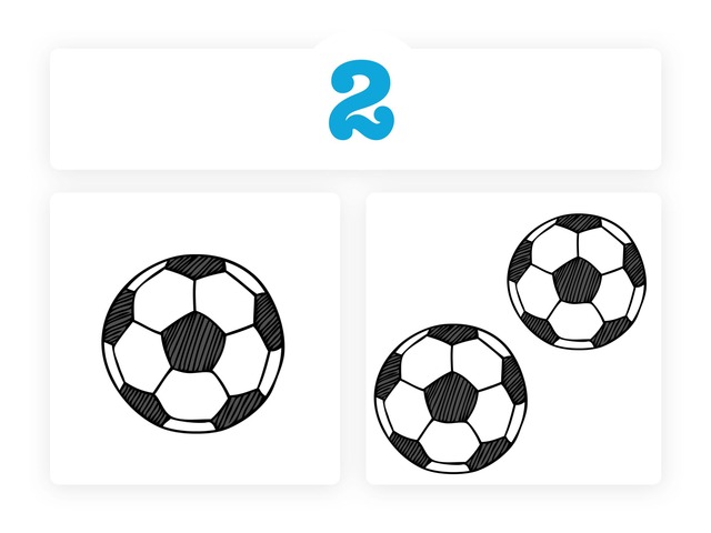 Number 2 Free Games online for kids in Pre-K by nasal