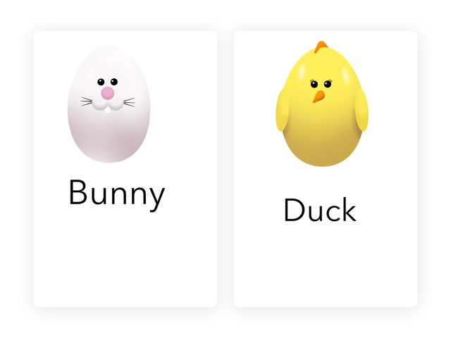 Duck & Bunny Free Games online for kids in Nursery by Becca Hand
