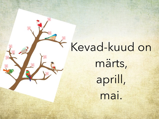 Kevad Free Activities online for kids in 1st grade by Michelle-Natali ...