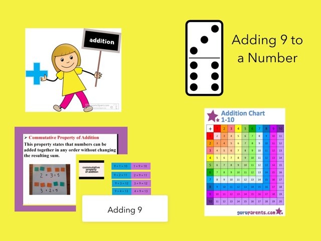 Math Facts: Addition 9 | Game | TinyTap