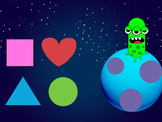 Help the alien find his spaceship find the correct shape. Free Games ...