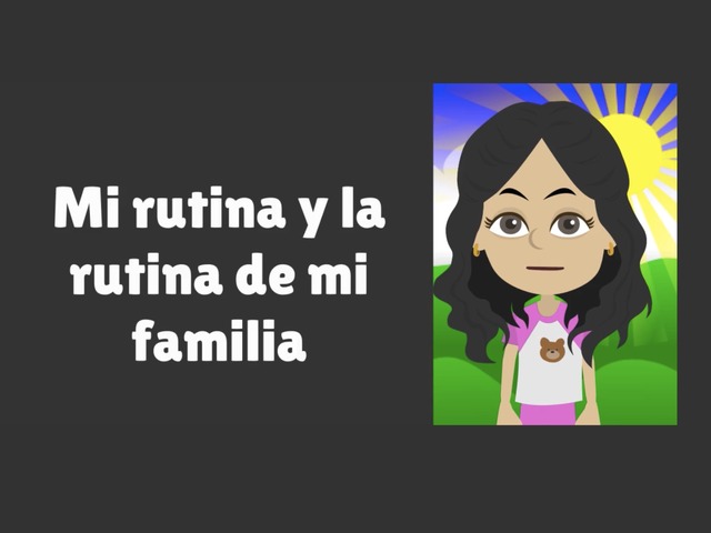 Mi Rutina Y la rutina de mi familia Juegos online gratis para niños en ...