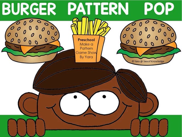 TinyTap | Burger Pattern Pop | Math