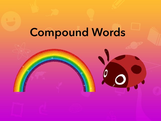 Compound Word Puzzles Free Games online for kids in Pre-K by Nancy McCall