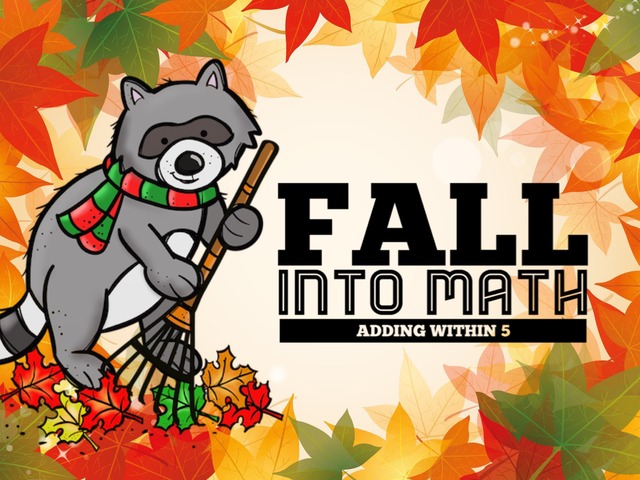 Fall Into Math - Adding Within 5 | Game | TinyTap
