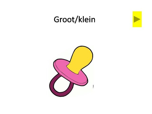 Groot Klein Gratis online spellen voor peuters (3-4 jr.) door Eline ...