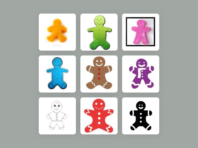 Gingerbread Man Colors Free Games online for kids in Nursery by Candace ...