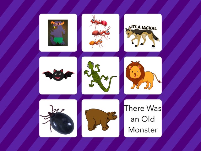 There Was An Old Monster Free Games online for kids in Pre-K by Auttie ...