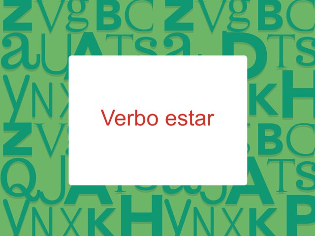 Verbo Estar Juegos online gratis para niños en la guardería por Toñi ...