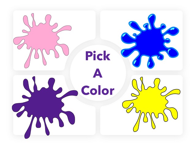 Pick A Color Free Games online for kids in Nursery by Sharon Allen