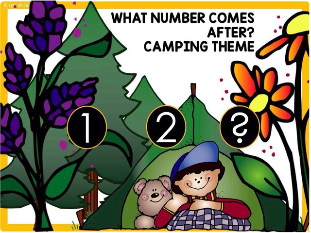 Number Order 1-20 Camping Theme | Math Games | TinyTap