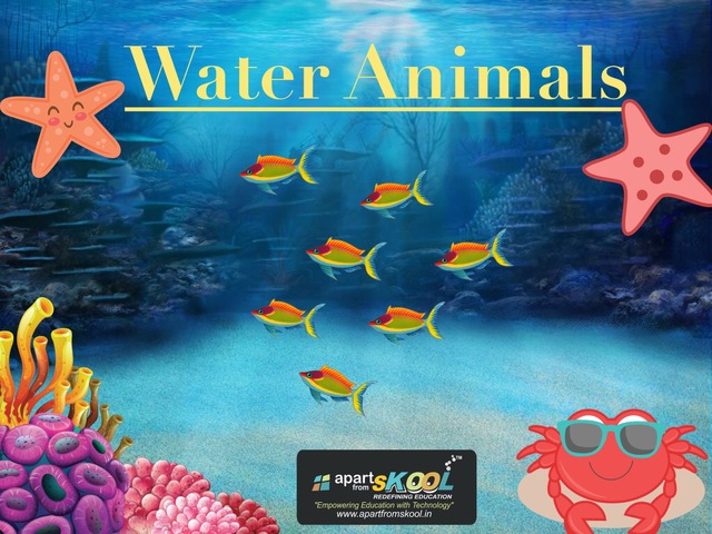 Water Animals Free Activities online for kids in Kindergarten by apart ...
