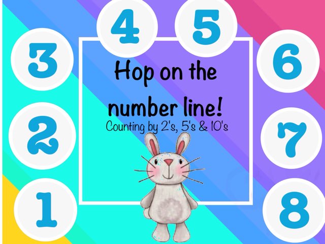 Hop on the number line! Free Activities online for kids in Kindergarten ...