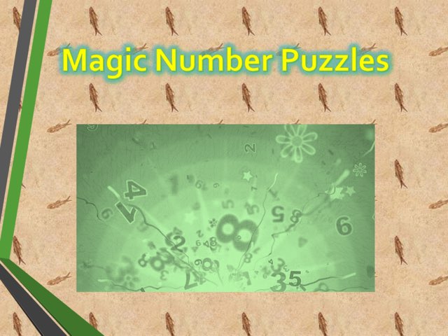 Magic Number Puzzles Free Games online for kids in Nursery by Sam Kwan