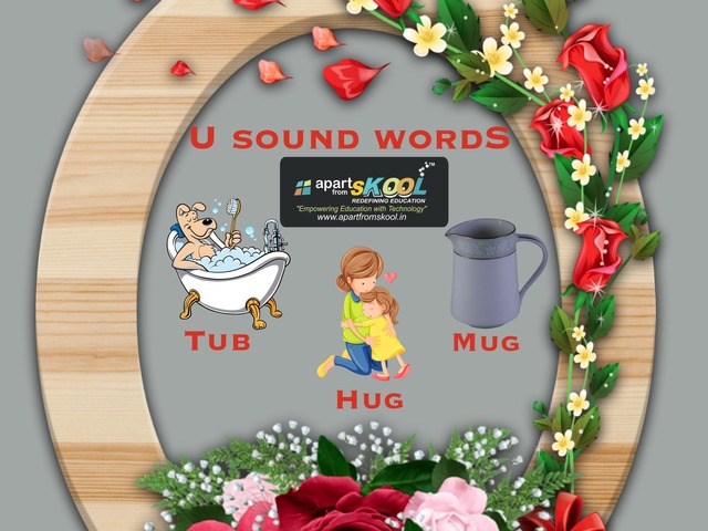 U Sound Words Free Activities online for kids in Kindergarten by apart ...