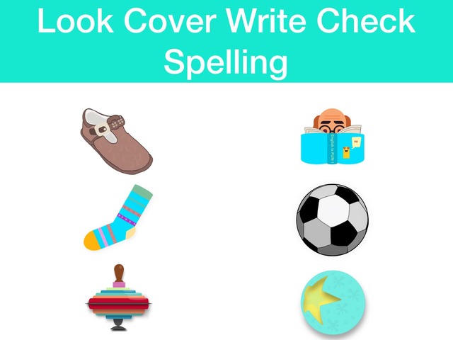 Look Cover Write Check - possessions & clothes Free Activities online ...