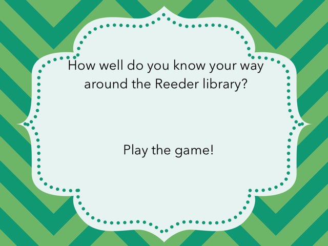 Library Quiz Free Activities online for kids in 3rd grade by Kathy Kozak