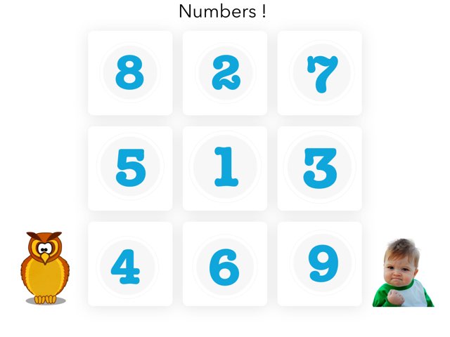 Japanese Number Free Games online for kids in Nursery by Olivier Qu