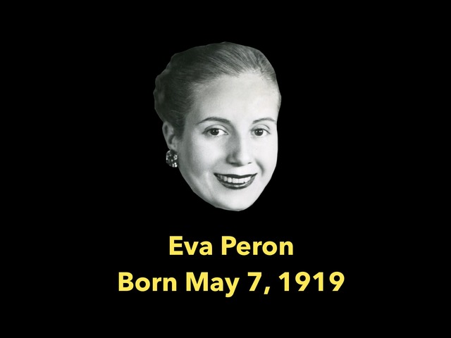 Eva Peron Biography (CVI) Free Activities online for kids in ...