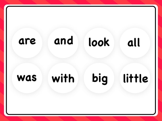 Sight Words Red Free Activities online for kids in Kindergarten by ...
