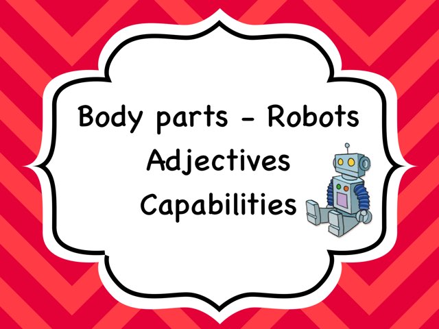 Body Parts robots Free Games | Activities | Puzzles | Online for kids ...