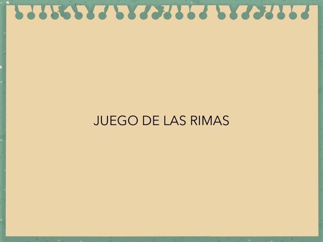 RIMAS Juegos online gratis para niños en preescolar por Doria peñalver