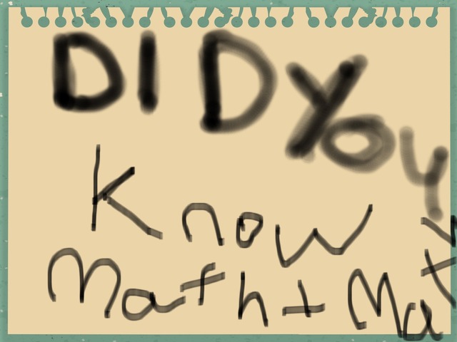 Do You Know Da Math Free Games online for kids in Nursery by Colourful Crew