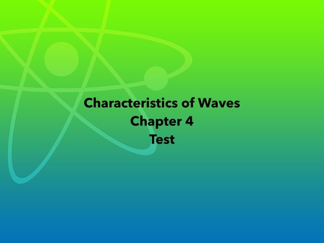 Characteristics Of Waves Free Activities online for kids in 8th grade ...