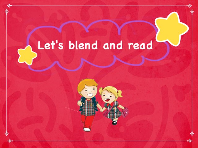 Language Studies (Native) | Reading | Let's Blend And Read | Online ...