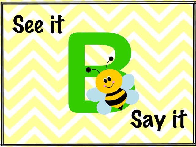 See It Say It B Free Games | Activities | Puzzles | Online for kids ...