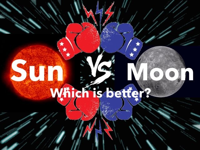 Sun vs Moon Free Activities online for kids in 6th grade by Charles ...
