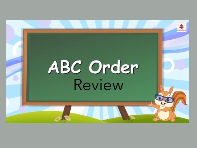 ABC Order: Review #1 Free Activities online for kids in 4th grade by ...