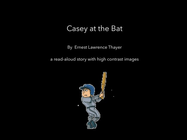 Casey At The Bat Free Activities online for kids in 4th grade by Gale O ...