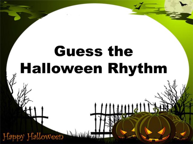 Halloween Rhythm Free Activities online for kids in 3rd grade by Carmen ...
