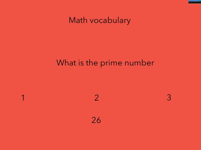 Math Vocabulary Free Activities online for kids in 5th grade by Luke Suchy