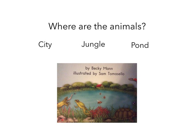 Down By The Pond Comprehension Free Games online for kids in Nursery by ...